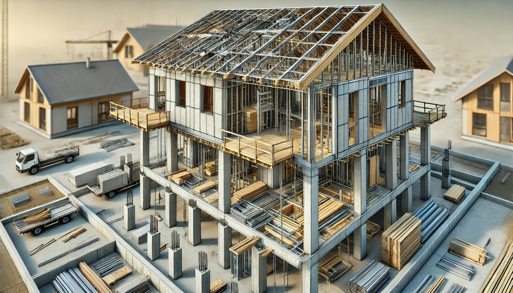 Cómo hacer la estructura de una casa : guía completa