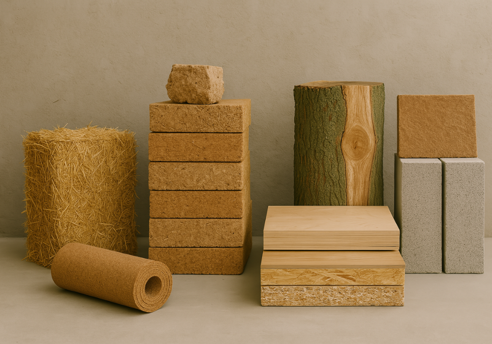 Materiales sostenibles para construcción ecológica