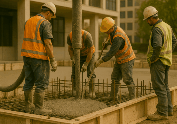 Hormigón autocompactante: usos y ventajas clave